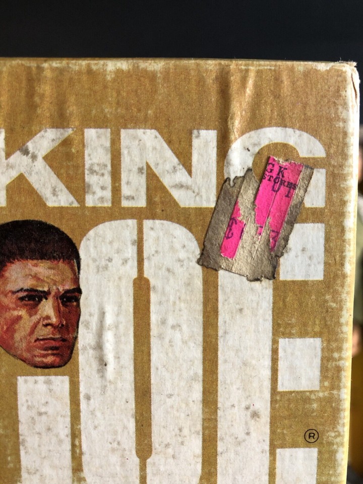 Vintage 1964 GI Joe box top, talking man of action figure great | eBay