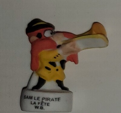 fève unité série la fête Sam le pirate Wanner Bross wb mat | eBay