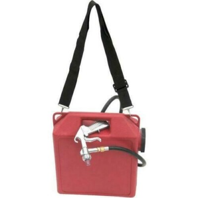 PORTABLE SANDBLASTER AIR POWERED 2.5 GALLON SAND BLASTER KIT WITH CARRY ...