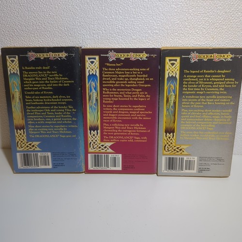 DRAGONLANCE TALES 1 2 3 TSR FIRST PRINTS MAGIC OF KRYNN LOVE AND WAR ...