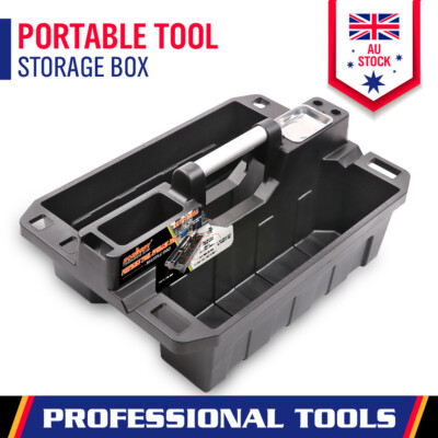 NEW Portable Plastic Tool Tray Toolbox DIY Parts Container Storage Case ...