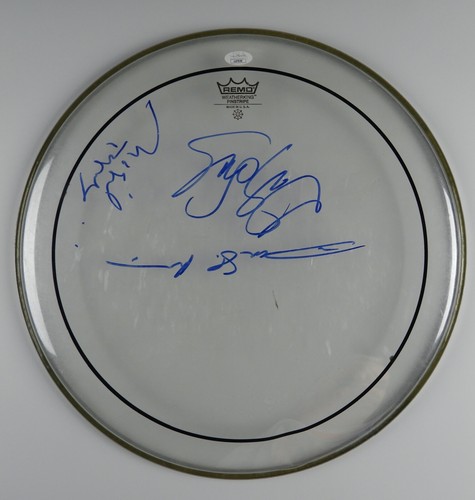 Spinal Tap Stage Used Autograph Signed Drum Head JSA COA 16" Michael ...