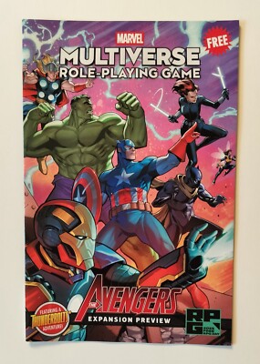 Marvel Multiverse Role-Playing Game Avengers Thunderbolts Free RPG Day ...