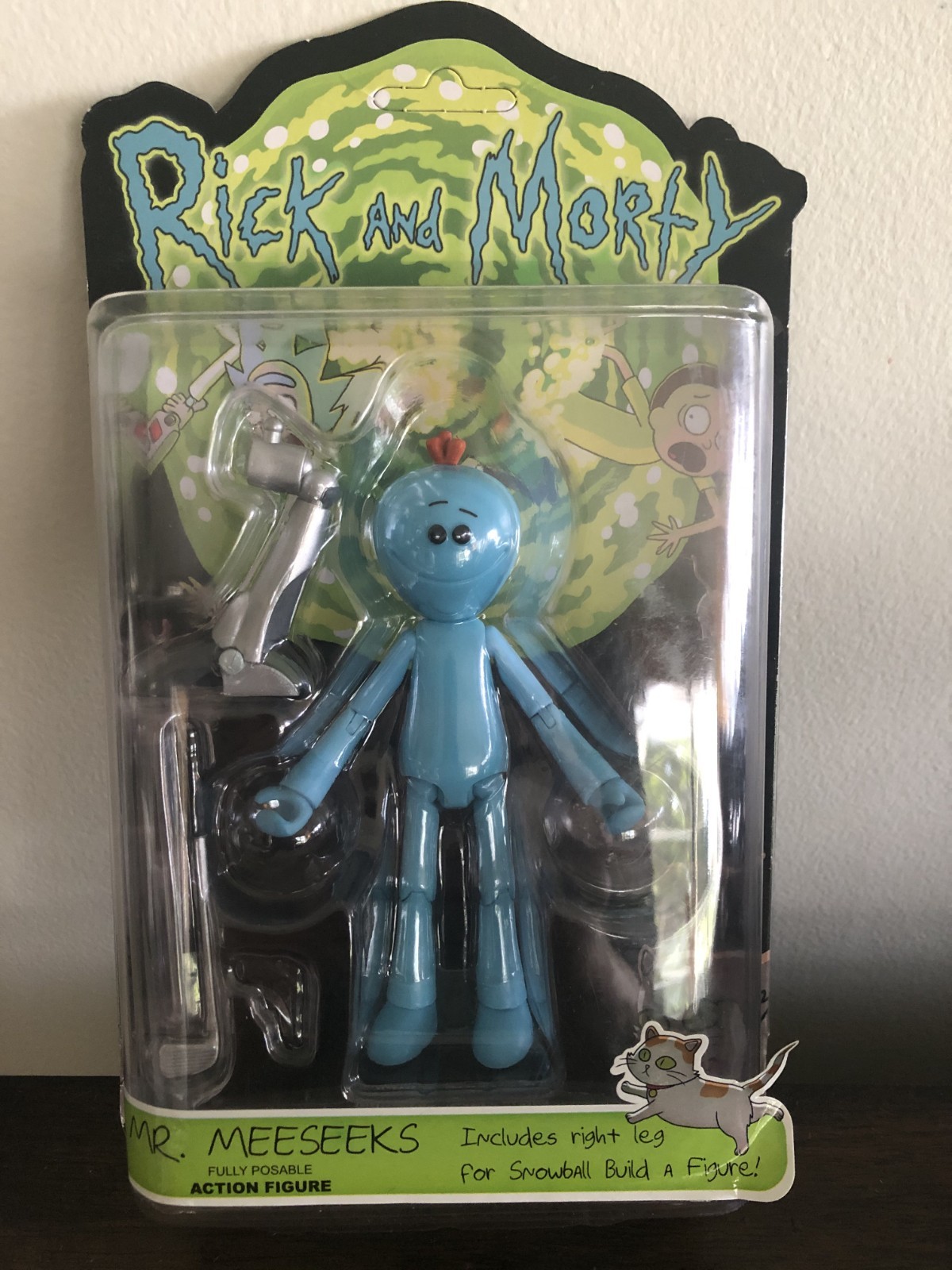 MR. MEESEEKS Rick and Morty 5" inch Fully Posable Action Figure Funko ...