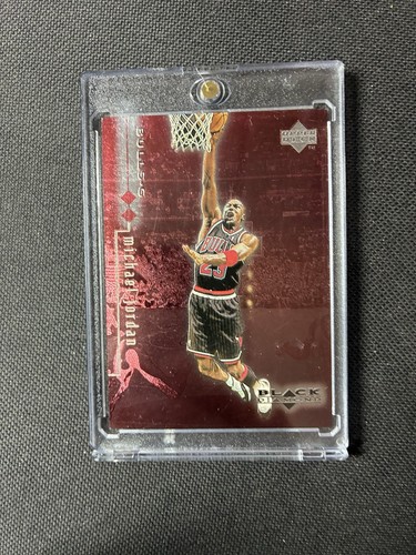 1998-99 Upper Deck Black Diamond Double Diamond /3000 Michael Jordan ...
