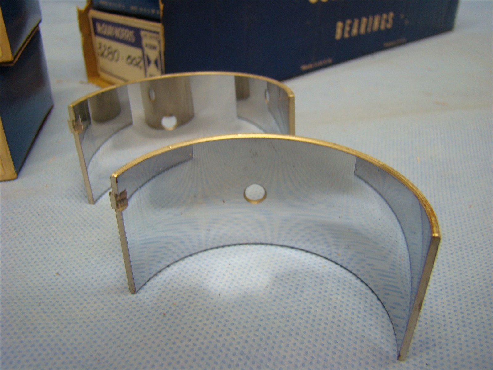 1946 47 Ford 226 Connecting Rod Bearing Set 002 Super Deluxe Six Series ...