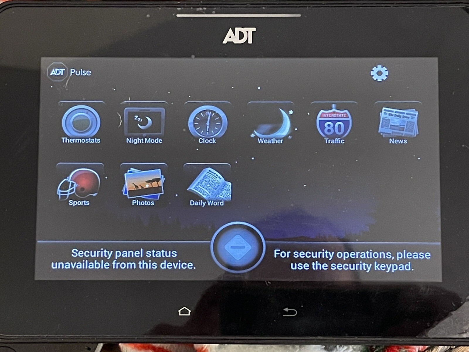 ADT Command Unit Keypad | eBay