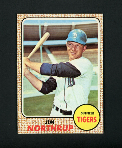 Jim Northrup 1968 Topps - Detroit Tigers #78 MINT | eBay