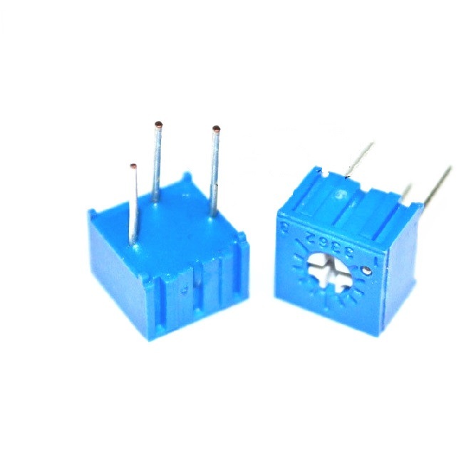 10Pcs 3362P-201 3362 P 200 ohm High Precision Variable Resistor ...