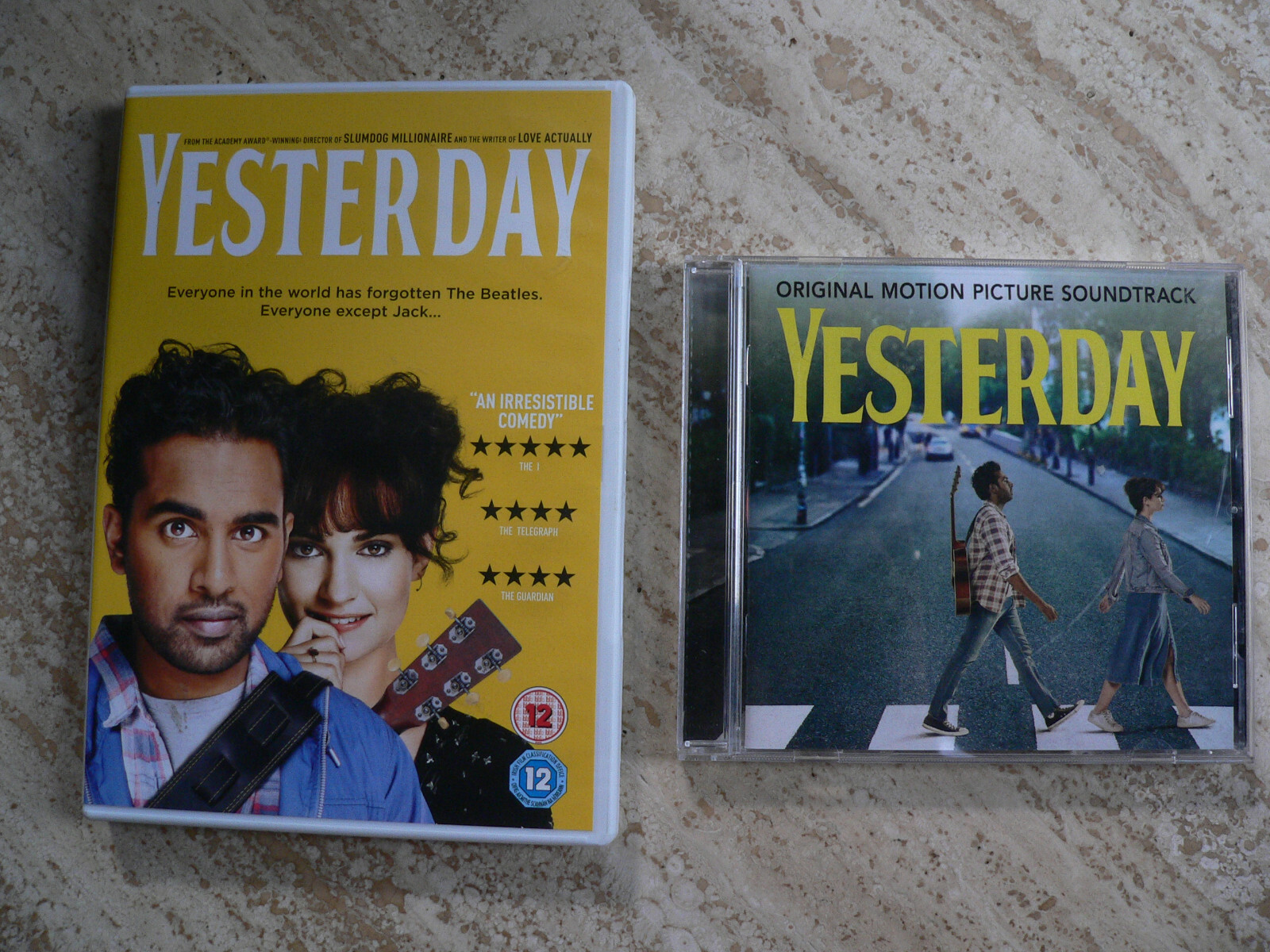 Yesterday DVD (2019) Himesh Patel, Boyle (DIR) cert 12 + Soundtrack ...