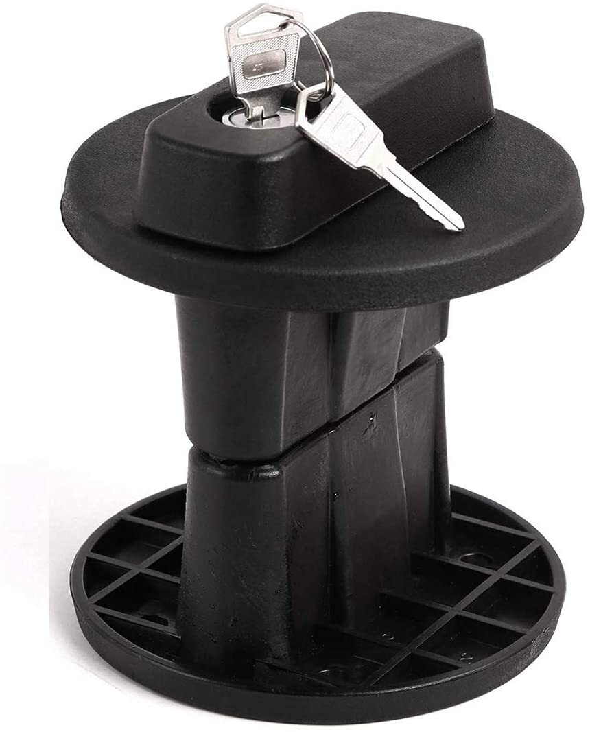 20L 5 Gallon Gas Container Backup Fuel Can Pack Tank + 2x Lock For Jeep ...