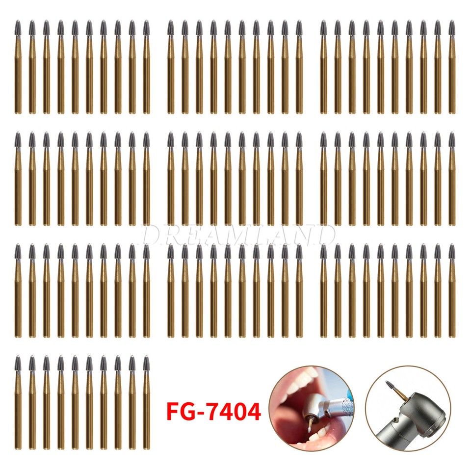 Dental Bur Trimming & Finishing Gold Burs Carbide Burs FG 7901 /7902 ...