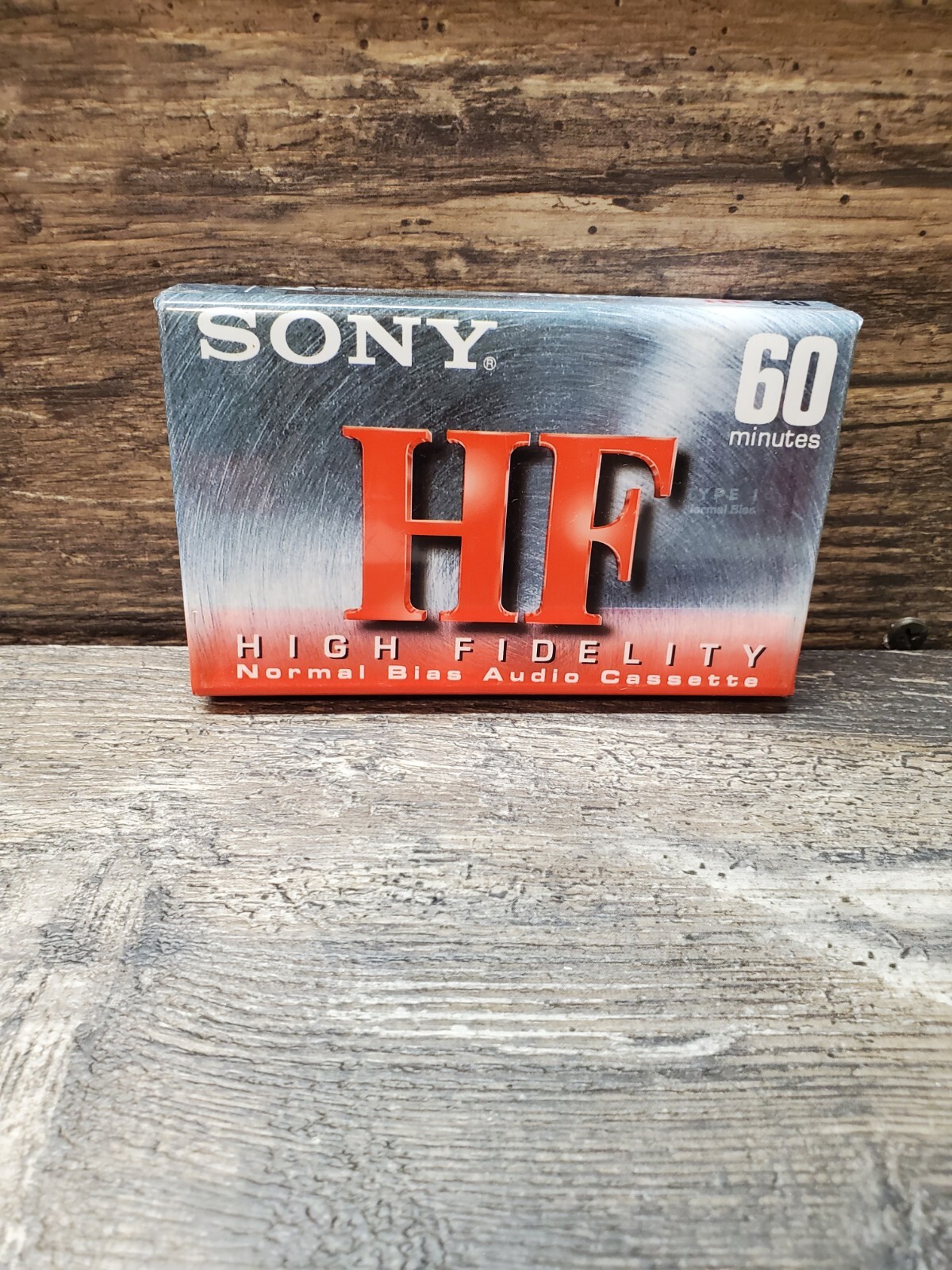 Sony HF 60 Minute Audio Cassette Tapes High Fidelity Hi-Fi Sealed New ...