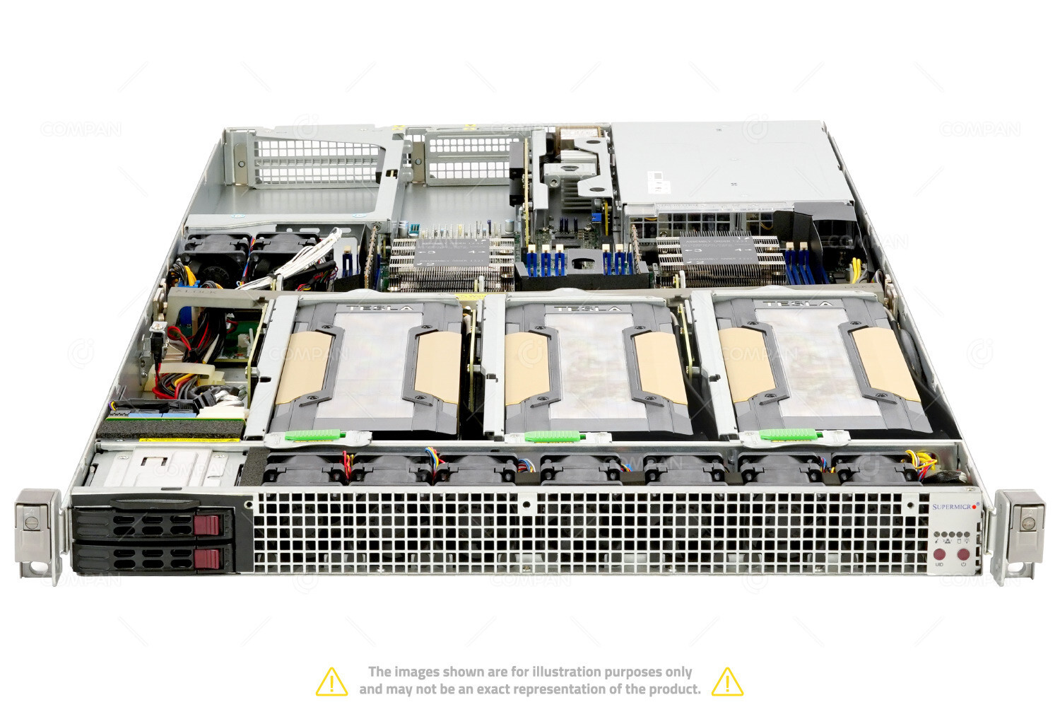 Supermicro SYS-1029GQ-TRT 2x Xeon Gold 6248 384GB 3x NVIDIA V100 2x ...