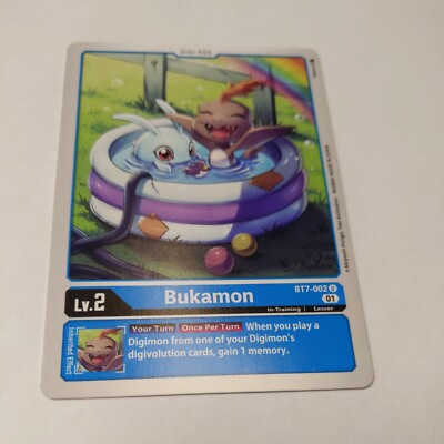 Digimon CCG Next Adventure Bukamon BT7-002 | eBay