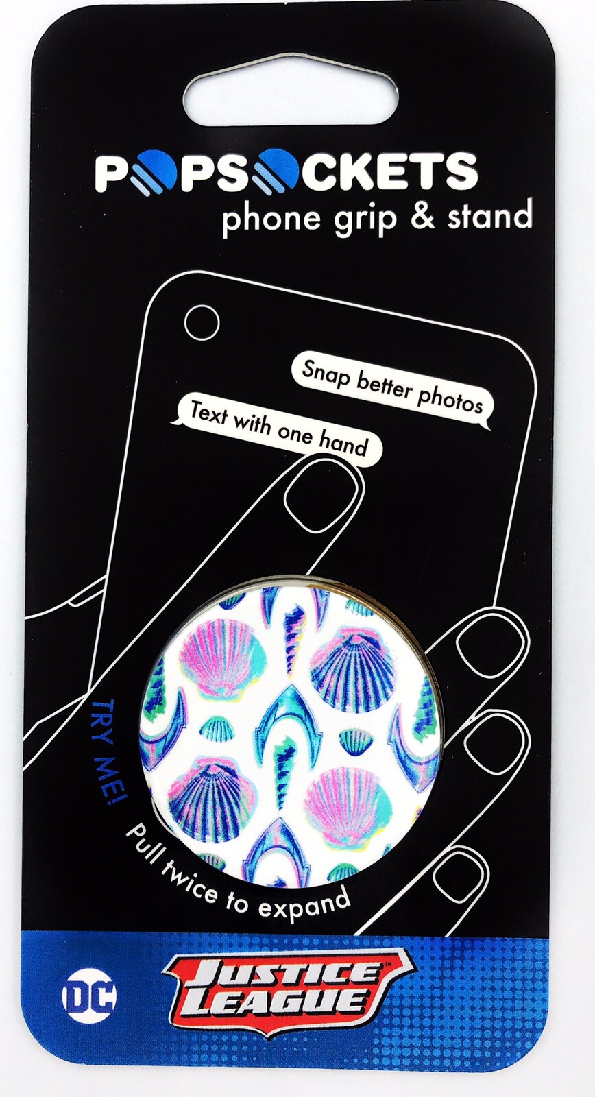 Authentic Popsockets Aquaman DC Justice League Phone Grip PopSocket Pop ...