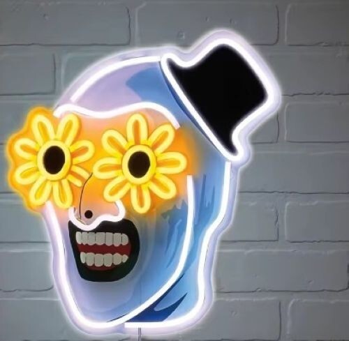 Terrifier Art The Clown LED Neon 36cm | eBay