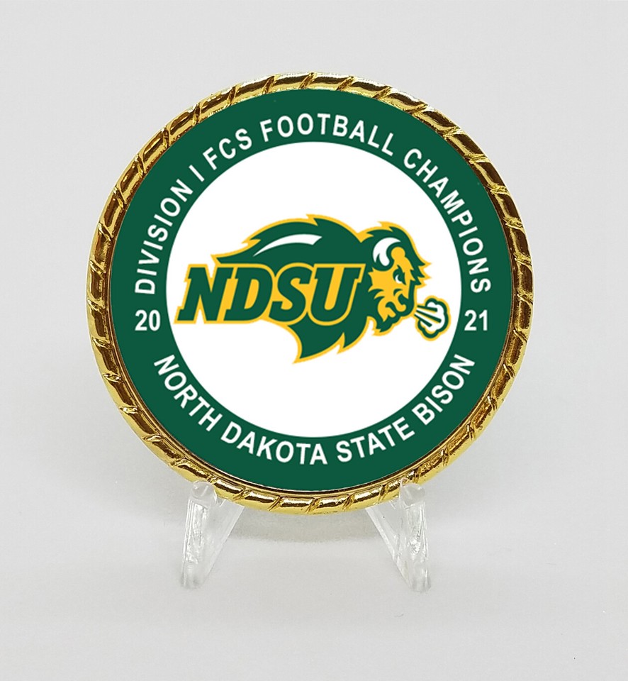Tribute Coin North Dakota State NDSU Bison 2021 FCS Football National ...