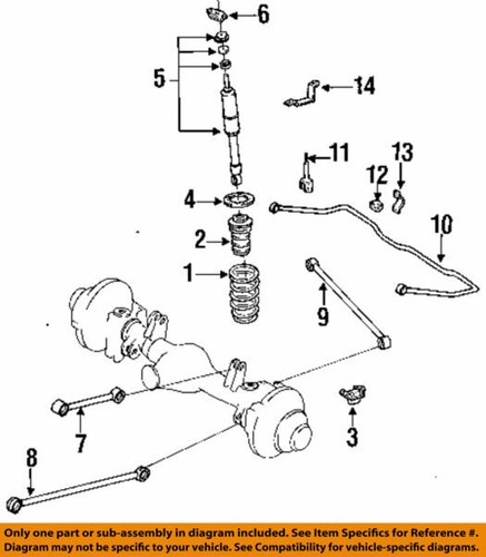 48306-60090 Toyota Bumper sub-assy, rear spring 4830660090, New Genuine ...