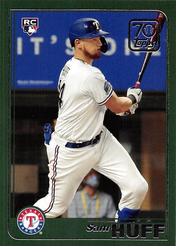 2021 Topps 70 Years #70YT-51 Sam Huff RC Rookie Card Texas Rangers 💎⚾💎 ...