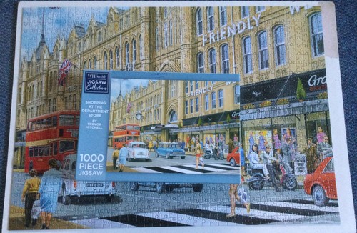 Jigsaw Puzzle 1000 pieces."Shopping At The Department Store" by WH ...