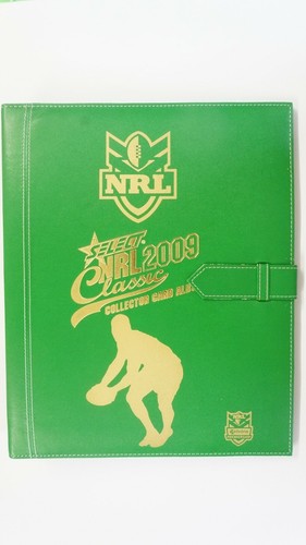 2009 Rugby League NRL Classic album/binder Select | eBay Australia