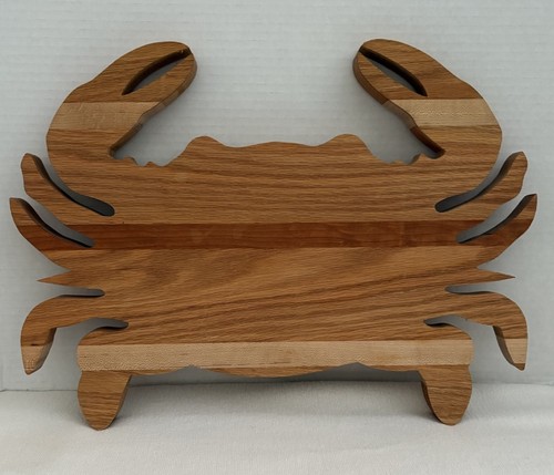 Handmade Crab Shaped BREAD Charcuterie Serving Wood CUTTING BOARD Home ...