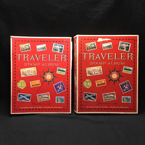 Two Traveler Stamp Album United States Germany Australia - See Pics ...
