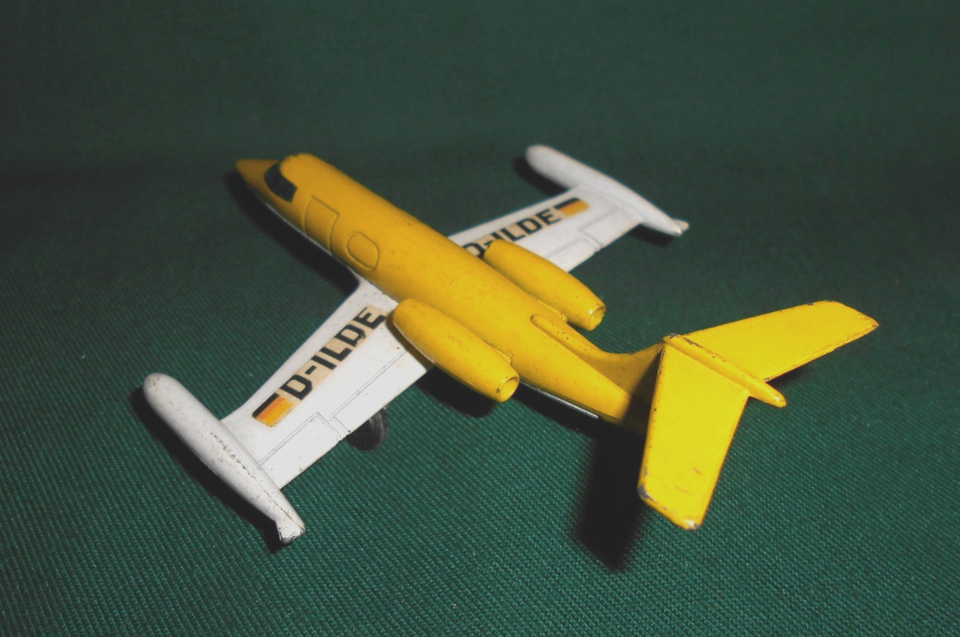 Matchbox SP1 Lear Jet Yellow and White 1973 Model, Unboxed | eBay
