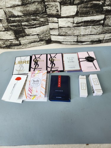10 PIECE LOT Women's Perfume Fragrance Assorted Sample Spray Set Lot ...