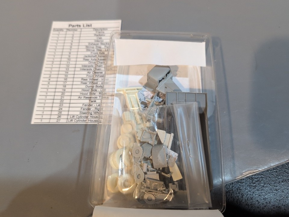 Don Mills Models 87-600, 1940's Mack FCSW Off Road 10 Wheeler Dump Kit ...