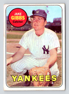 1969 Topps Card, #401 Jake Gibbs, New York Yankees | eBay