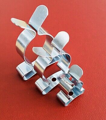 10 x Assorted Tool Spring Terry Clips Heavy Duty Storage / Shed Garage ...