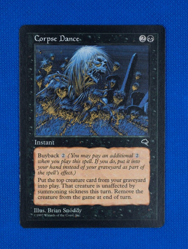MTG CORPSE DANCE - Tempest - Magic the Gathering Vintage | eBay