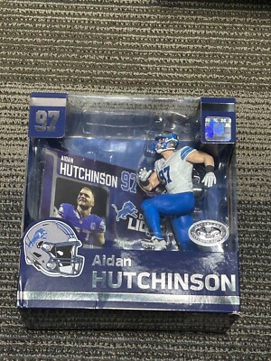 Aidan Hutchinson 2024 McFarlane NFL Legacy CHASE Variant Figure - Lions ...