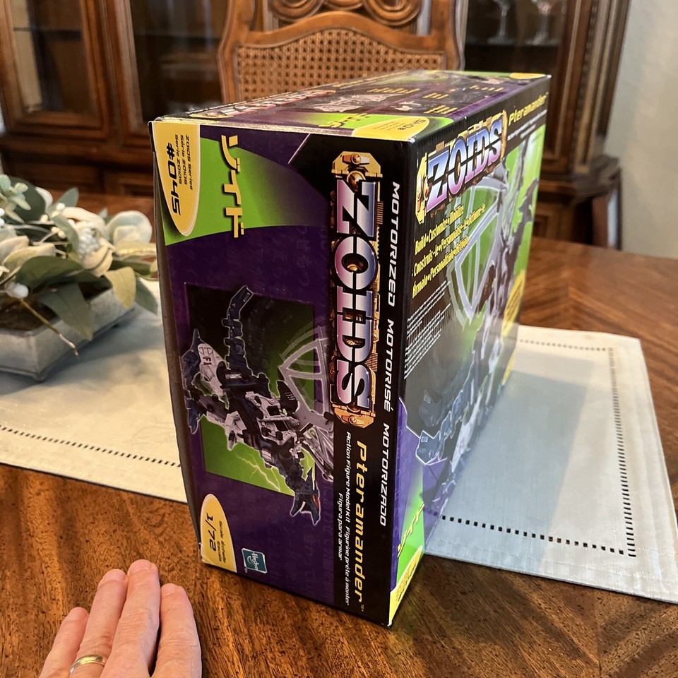 Hasbro Zoids Action Figure Motorized Model Kit 1/72 Pteramander #045 ...