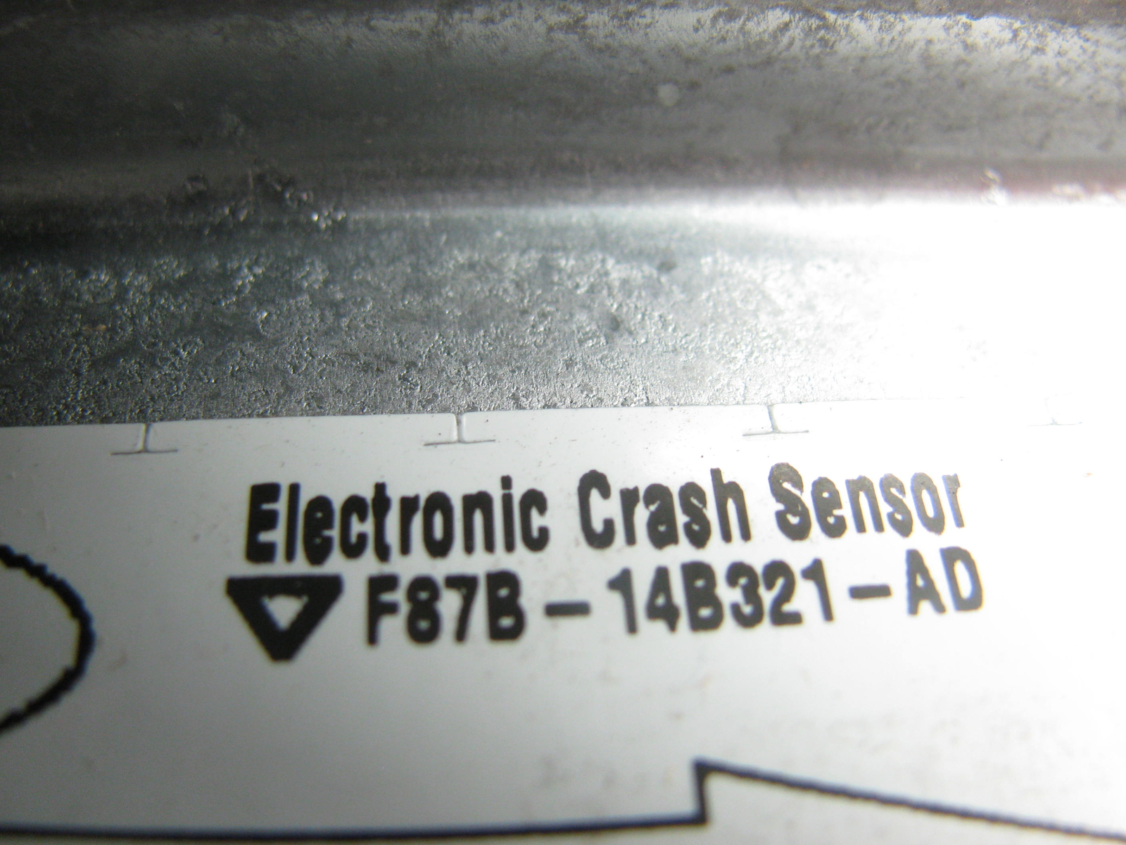 GENUINE F87B-14B321-AD SRS Control Module OEM For 98-99 Ford Ranger for ...