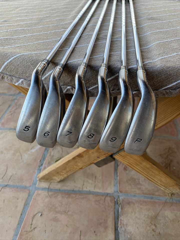 TaylorMade Rac HT Iron Set 5-PW Right Steel Regular Good Grips | eBay