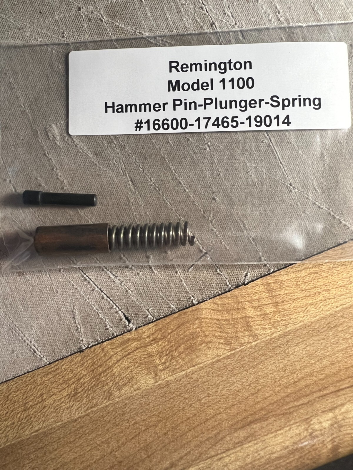 Remington Model 1100 Hammer Pin-Plunger-Spring#16600-17465-19014 | eBay