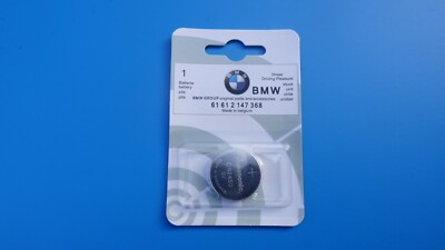 1x GENUINE BMW X1, X2,, X3, X4, X5 & X6 CAR KEY FOB / REMOTE BATTERY ...