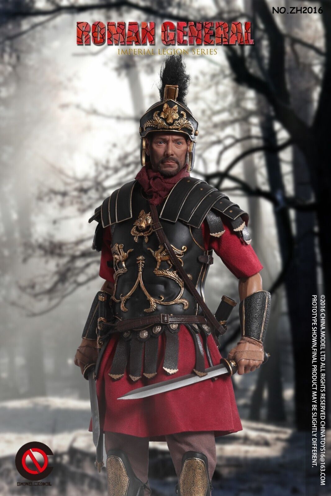 NEW Warriors KNIGHT Rome Imperial General with Metal Armor 1/6 FIGURE ...