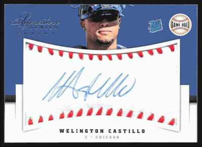 BB Welington Castillo 2012 Panini Signature Series Rookie AU 030/299 | eBay