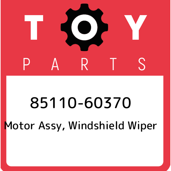 85110-60370 Toyota Motor assy, windshield wiper 8511060370, New Genuine ...