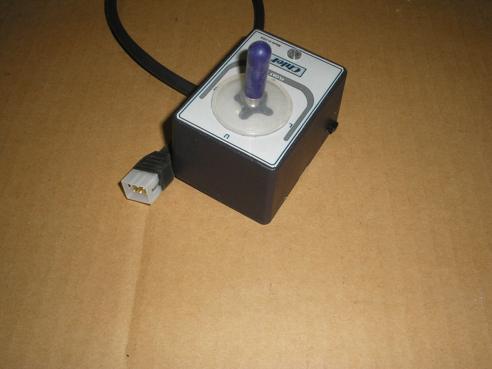 ChieF JOYSTICK snow plow controller for Fisher Western 6 pin plug 56369 ...