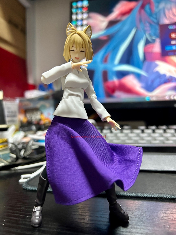 1/12 Custom Top Clothes Model For 6'' Arcueid Brunestud Figma Body（No Figure） | eBay