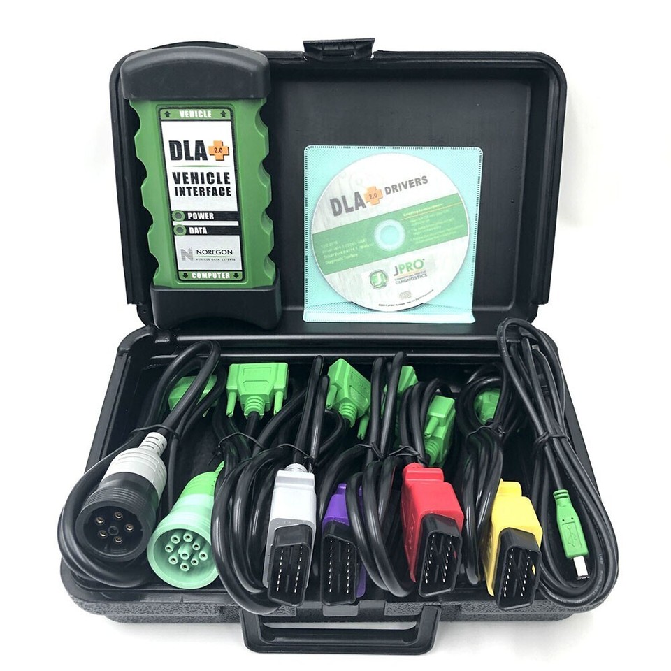 for DLA 2024 Diesel Heavy Duty Truck Scanner Diagnostic Tool with CF53 ...