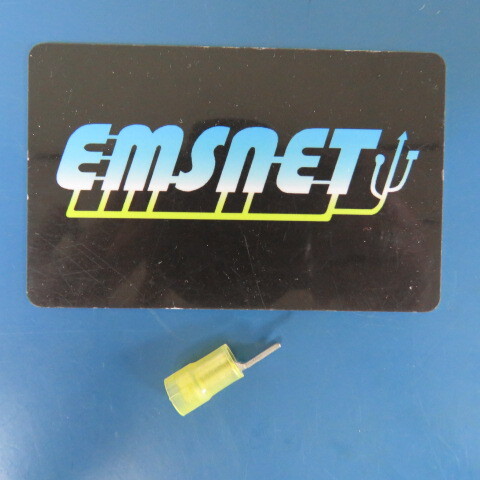 PANDUIT PNF10-8SLF-L Qty of 50 per Lot Yellow 8 Stud Spade Terminal ...