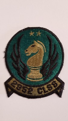 Vintage US AIR FORCE 2952 CLSS COMBAT LOGISTICS SUPPORT SQUADRON PATCH ...