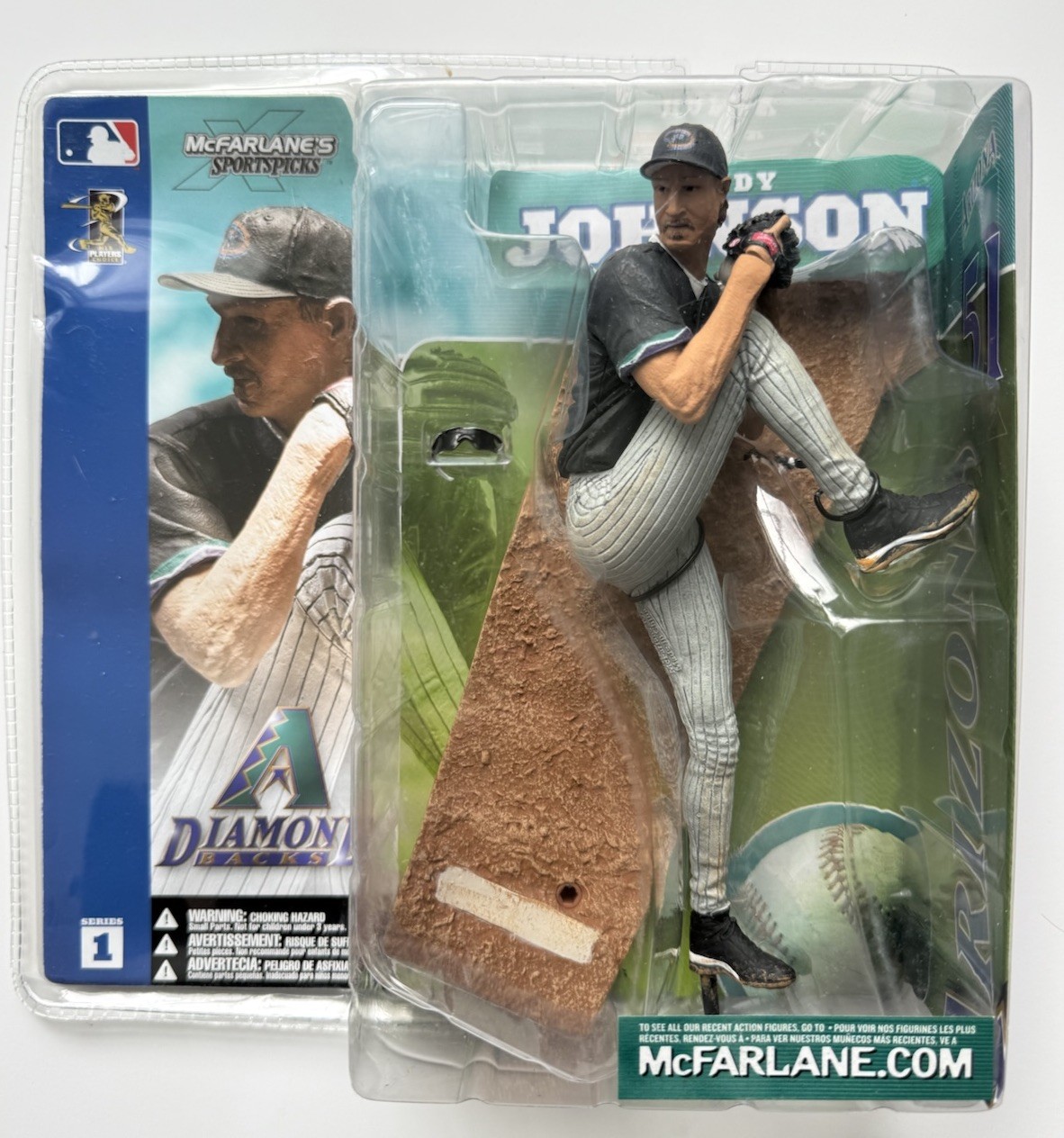 Randy Johnson - McFarlane's SportsPicks Series 1 2002 Action Figure NEW ...