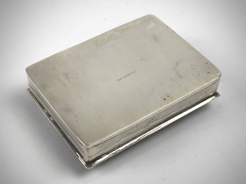 Solid Silver Sterling Enamel Snuff Pill Box Ship Boat London 60g | eBay UK